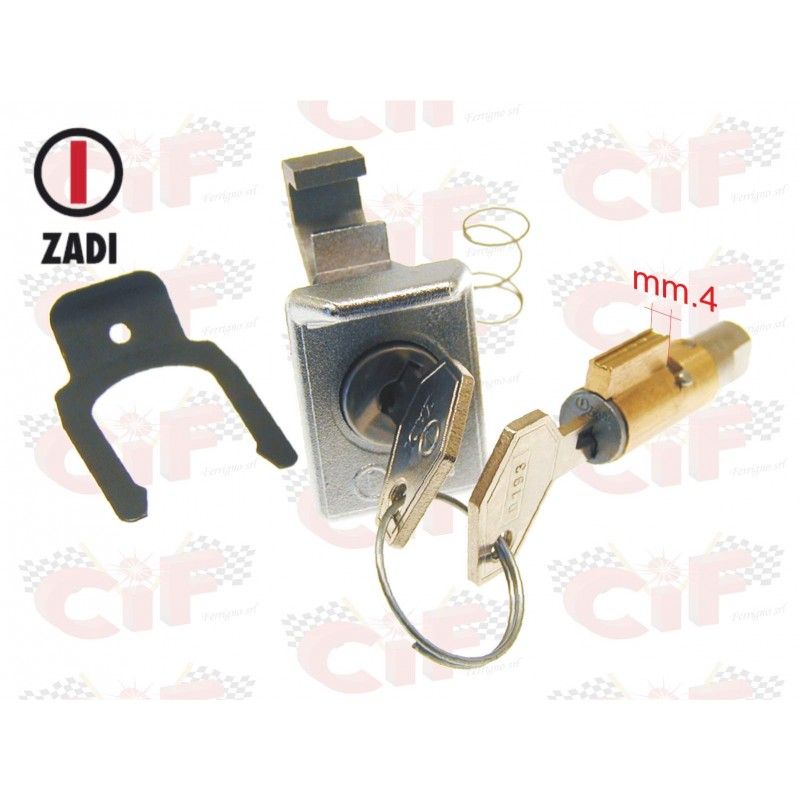 STEERING LOCK KIT + TOP CASE WITH SINGLE KEY CIF : 5654