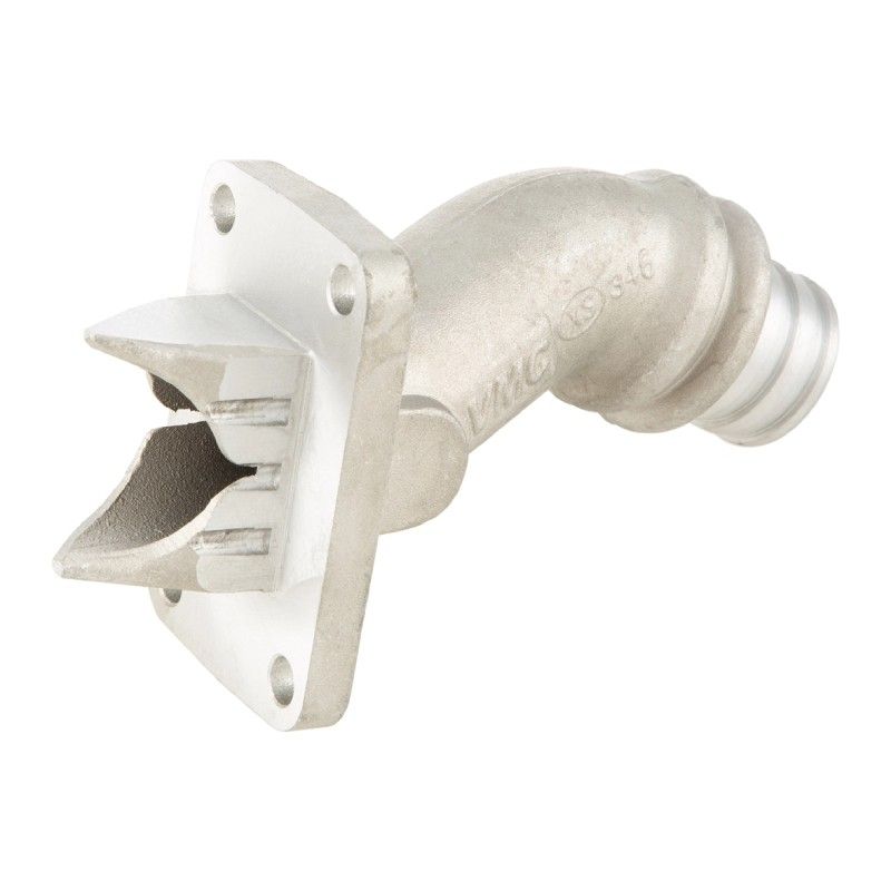 Reed valve intake manifold for vespa vmc rva 100 cylinder